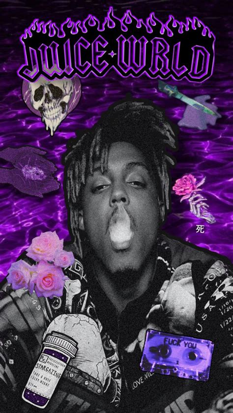 Purple Aesthetic Juicewrld Juicewrld999 Juicewrldwallpaper