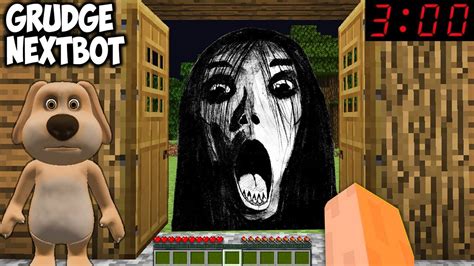 GRUDGE NEXTBOT IS CHASING US In Minecraft CURSED MINECRAFT Coffin