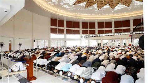Gelar Sholat Idul Adha 1445 H Masjid Tanjak Penuh Sejak Pukul 06 00