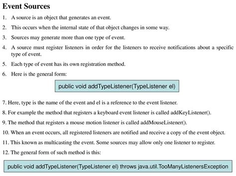 Delegation Event Model In Java Pdf