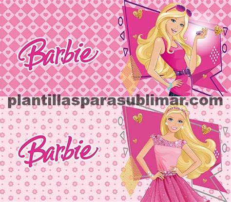 Barbie Plantillas Sublimación Plantillas para sublimar