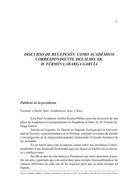 PDF DISCURSO DE RECEPCIÓN COMO ACADÉMICO DOKUMEN TIPS