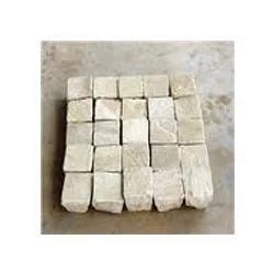 White Sandstone Cobbles In Bengaluru Landscape Covering Stone ID