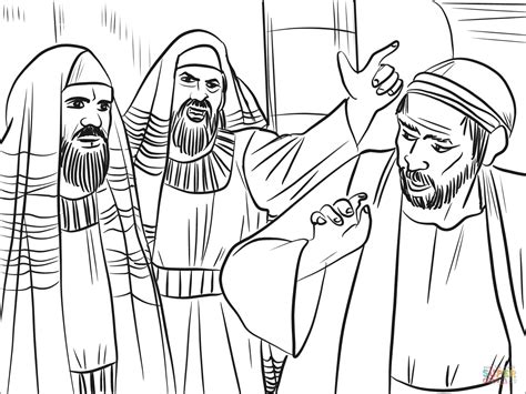 Jesus Blind Coloring Heals Healing Man Kindness Sick Bible Sunday