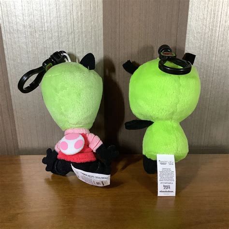 Hot Topic Invader Zim GIR Laughing Glow In The Dark Claw Hair Clip