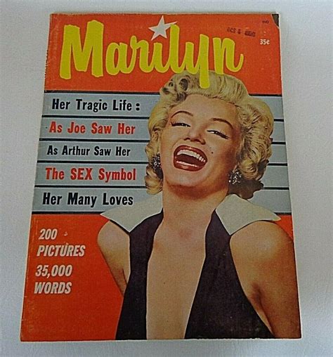 Marilyn Monroe Her Tragic Life Magazine Escape1962 George Miller 2022533338