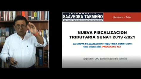 Cómo superar una fiscalización Sunat en Perú YouTube