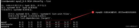 linux中mysql8 0开机自启 linux mysql8启动 csdn博客
