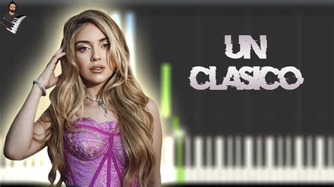 Ana Mena Un Clásico Instrumental Piano Tutorial Partitura
