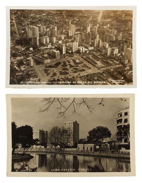CURITIBA E PARANA EM FOTOS ANTIGAS Fotos Tipo Postal De Curitiba