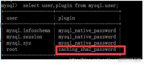 mysql：navicat 连接 mysql 时报错：1251 client does not support authentication protocol requested by