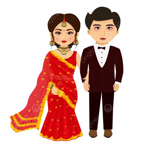 Hindu Wedding Cartoon