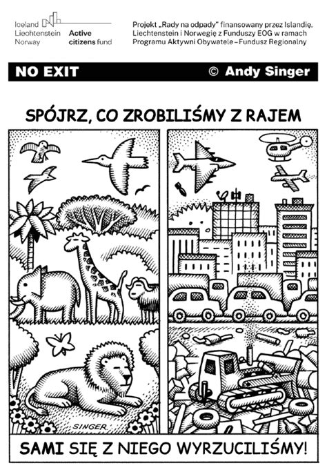Andy Singer Wyrzuceni Z Raju Instytut Spraw Obywatelskich