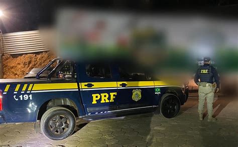 Polícia Rodoviária Federal recupera caminhão roubado na BR 262
