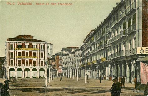 Espagne VALLADOLID Acera De San Francisco Bazar Parisien Et Cafe
