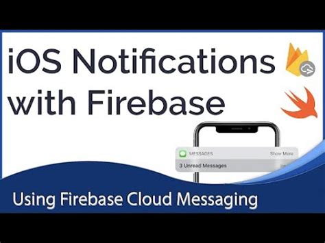 Push Notifications In Ios Apps With Firebase Cloud Messaging Youtube