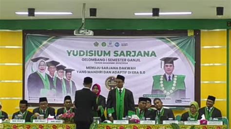 FDK UIN Ar Raniry Yudisium 132 Sarjana Dakwah Aceh Global News
