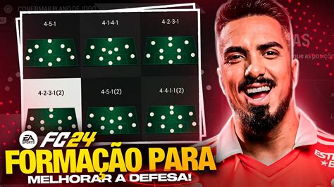FC 24 NOVA FORMAÇÃO TÁTICA PARA DEFENDER MELHOR TENHA UMA DEFESA