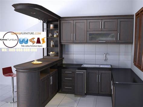 Kitchen Set Terbaru Elegan Jakarta Galena Furniture Jepara
