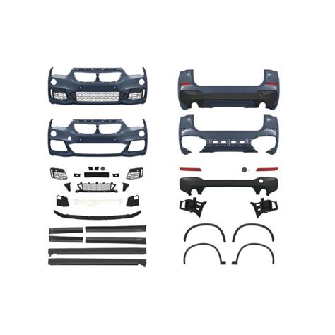 KIT COMPLET LOOK PACK M POUR BMW X1 F48 15 19 PARE CHOC AVANT