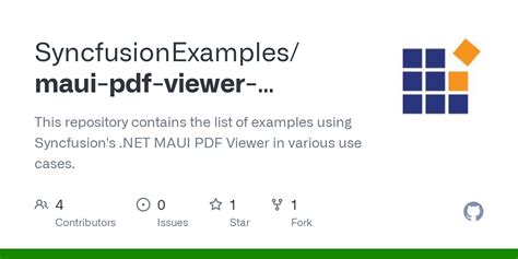 maui pdf viewer examples open url file view mainpage xaml at master · syncfusionexamples maui