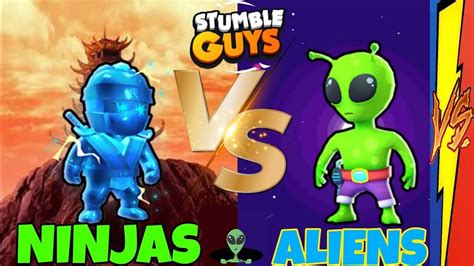 Stumble Guys En Directo Aliens Vs Ninjas Youtube