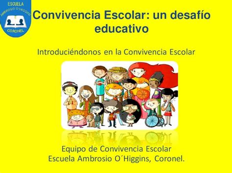 PDF Convivencia Escolar un desafío educativo Definición de valores
