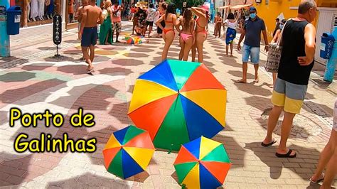 Rua Das Sombrinhas Em PORTO De GALINHAS YouTube