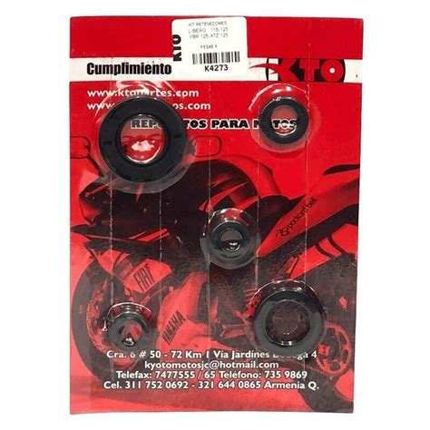 KIT RETENES KTO YAMAHA LIBERO 110 125 XTZ 125 YBR125 KTO Partes