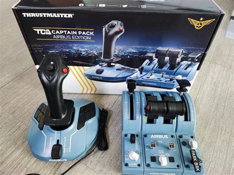 Thrustmaster Tca Airbus Edition Captain Pack Video Gaming Gaming