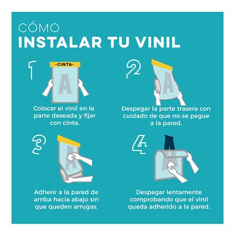 Cómo pegar tu vinil decorativo en 5 pasos