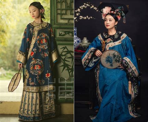 China Qing Dynasty Womens Clothes Traditional Chinese Old Fashioned Dress Miss Lady Performing
