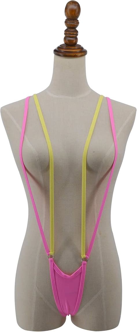 SHERRYLO Slingshot Bikini For Women Topless G String Bottom Extreme