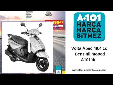 Volta Apec 49 4 Cc Benzinli Moped Motor A101 4 Mayıs 2023 Kataloğunda