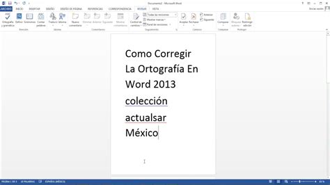Como Corregir La Ortograf A En Word Youtube
