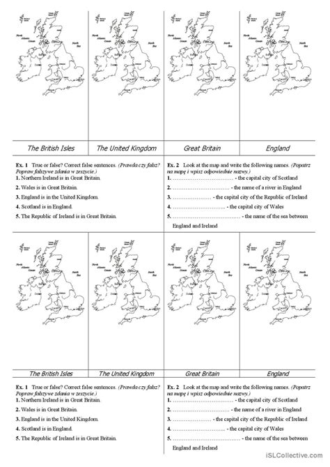 The British Isles Fran Ais Fle Fiches Pedagogiques Pdf Doc