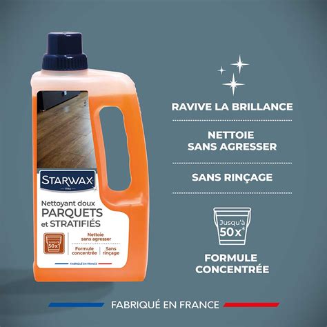 Nettoyant Doux Parquet Stratifié Et Sols Stratifiés Starwax