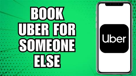How To Book Uber For Someone Else YouTube