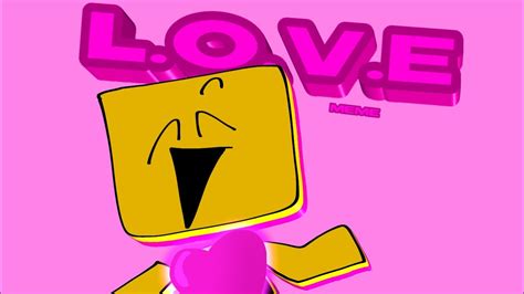 L O V E Meme Blocky Bighead YouTube