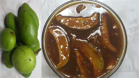 কচ আমর টক ঝল মষট আচর তর করন II kacha amer tok jal misti