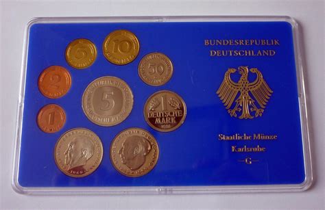 Deutschland Bundesrepublik 10 68 DM 1978 G DM Kursmünzensatz Proof