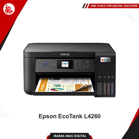 Jual Epson EcoTank L4260 A4 Wi Fi Duplex All In One Printer Shopee