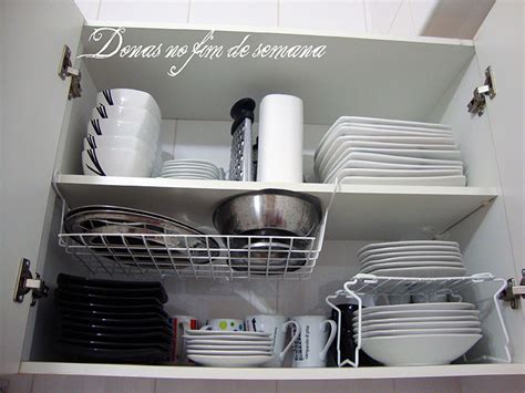 Como organizar os armários da cozinha AtaNews