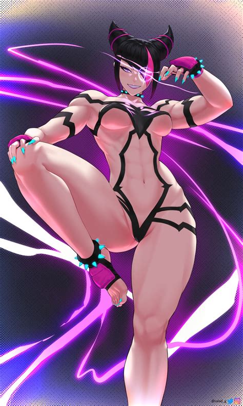 Han Juri Street Fighter And 1 More Drawn By Gabriel Carrasquillo