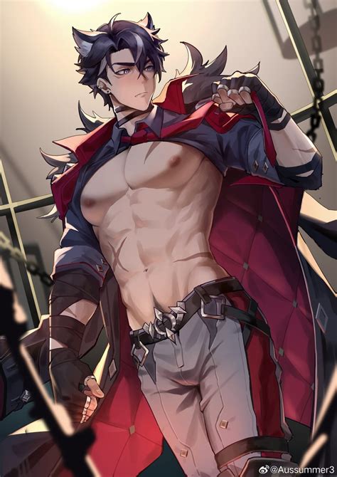 Wriothesley Genshin Impact Drawn By Aussummer Danbooru
