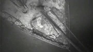 Imagens inéditas e extremamente raras dos destroços do Titanic são