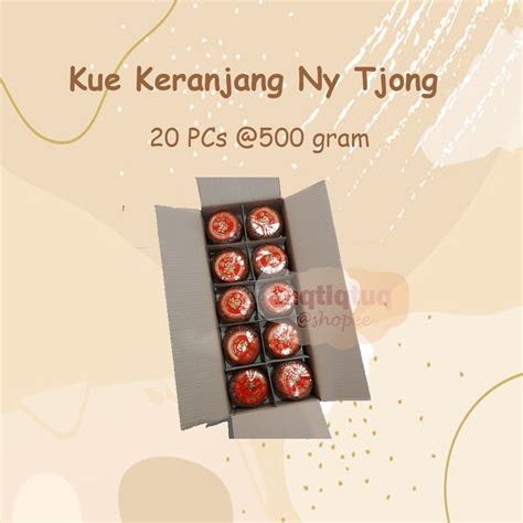 Jual Kue Keranjang Ny Tjong Halal 1 Dus 20 Pcs 500 Gram 10 Kg Dodol