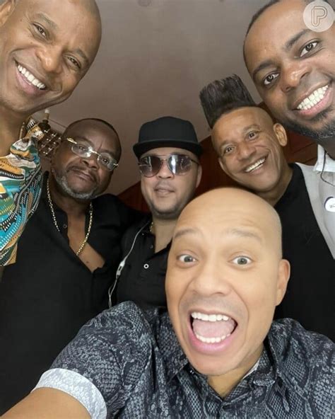 Horas após a morte de Anderson Leonardo integrantes do Molejo são