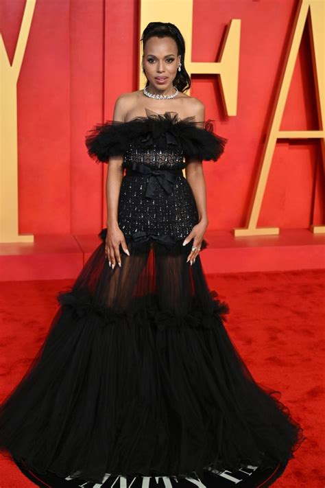 Sheer Naked Dresses Dominated The Vanity Fair Oscars Party