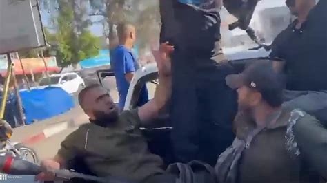 Shani Louk Hamas Fighters Parade Naked Woman Through Streets Of Israel